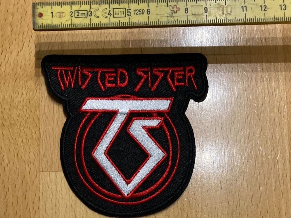 Twisted Sister Patch Sticker Aufnäher Metal Rock Band (Neu (gemäss ...