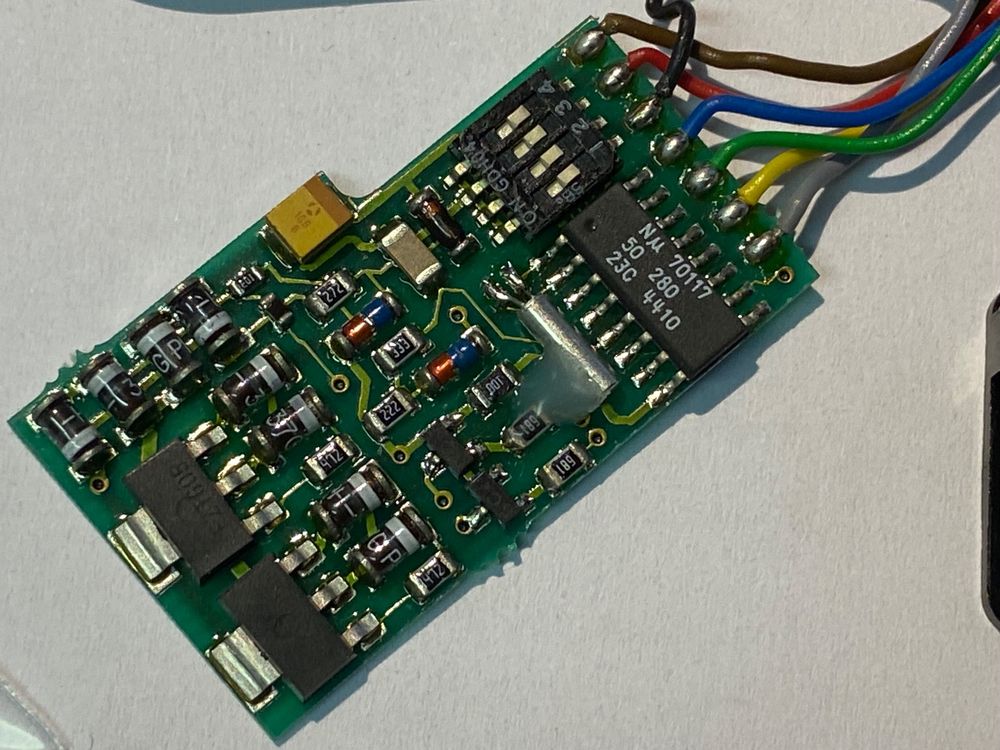 Märklin DELTA Decoder-Set mit Motor aus Re 460 / TOP (Gebraucht) in ...