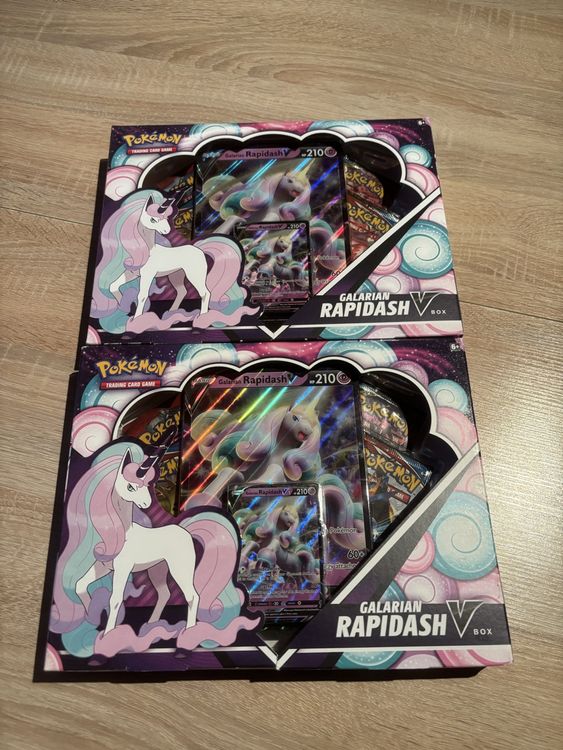 Galarian Rapidash V Box Pokemon (Neu und originalverpackt) in Trübbach ...