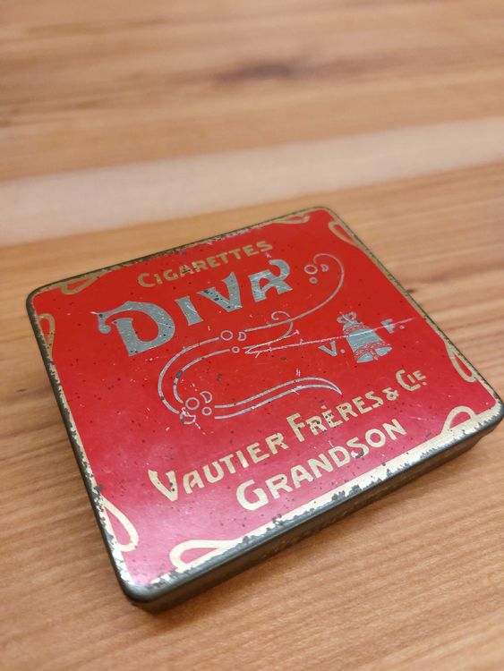 Diva Cigarettes Blechschachtel | Kaufen auf Ricardo