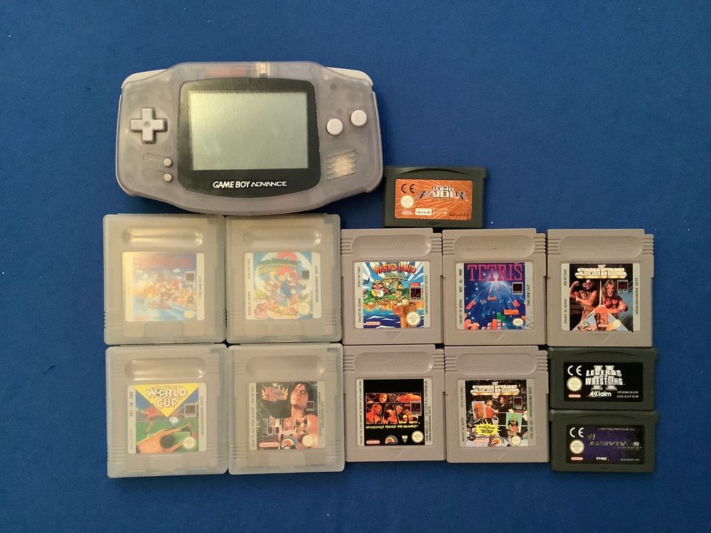 Game Boy Advance + 10 Games - Fun für kalte Tage! (Gebraucht) in Thun ...