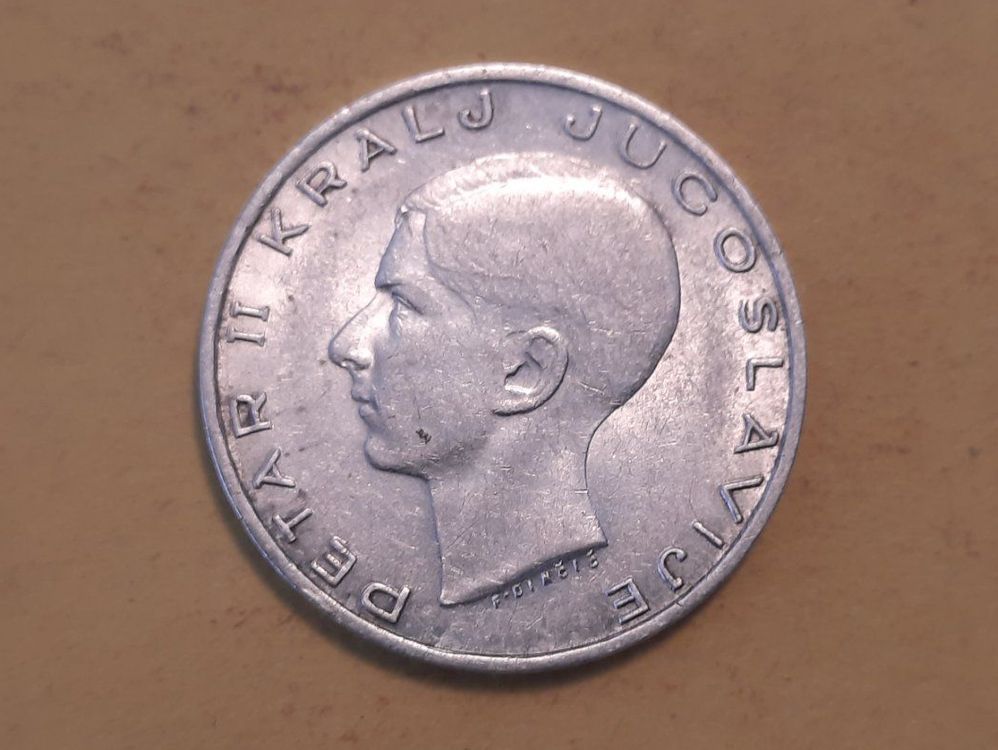 Jugoslawien 20 Dinara "Petar II" 1938 Silber (Gebraucht) in Buchs SG für CHF 8.5 – mit Lieferung ...