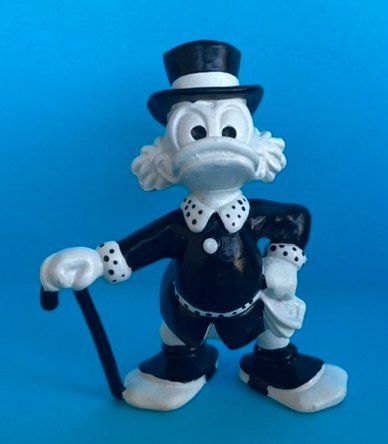 Disney© Dagobert Duck Schwarz/Weiss Bullyland | Kaufen auf Ricardo