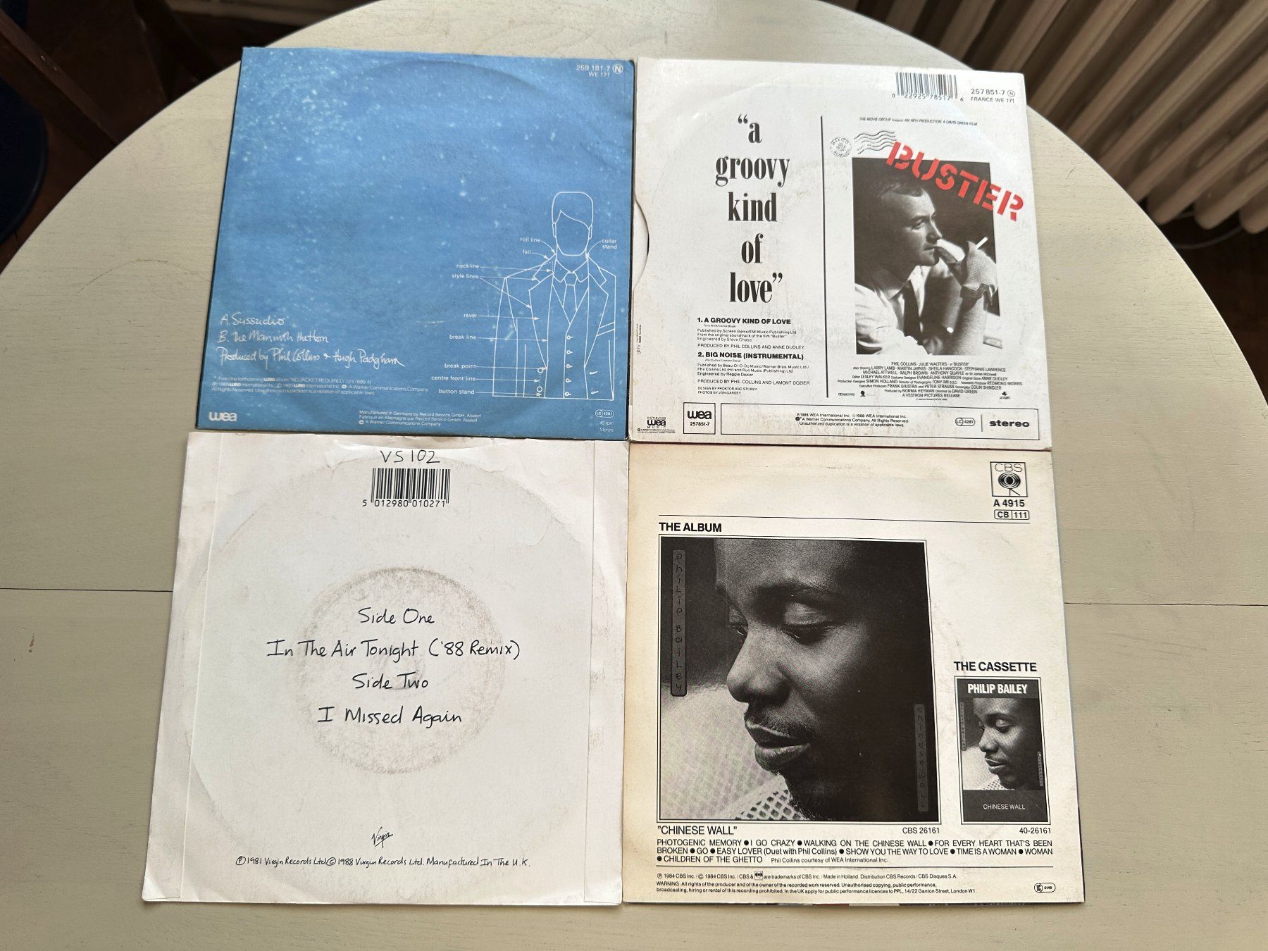 PHIL COLLINS GENESIS tolle Singles Kult Top Hits 80's Charts (Gebraucht ...