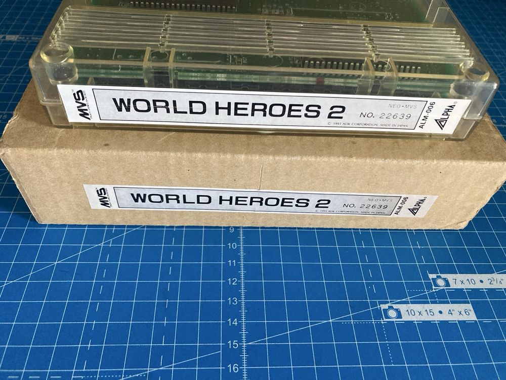 SNK / Neo•Geo / MVS / World Heroes 2 / Serial Matching (D'occasion) à ...