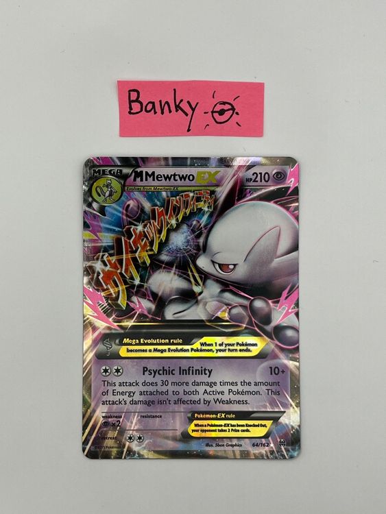 Pokemon M Mewtwo EX 64/162 Breakthrough (2015) EN (Gebraucht) in Biel ...
