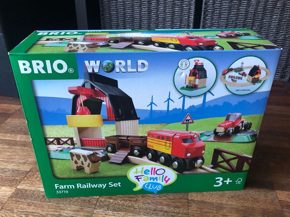 BRIO Bahn Bauernhofset - Farm Railway Set, 33719 - NEU & OVP | Kaufen ...