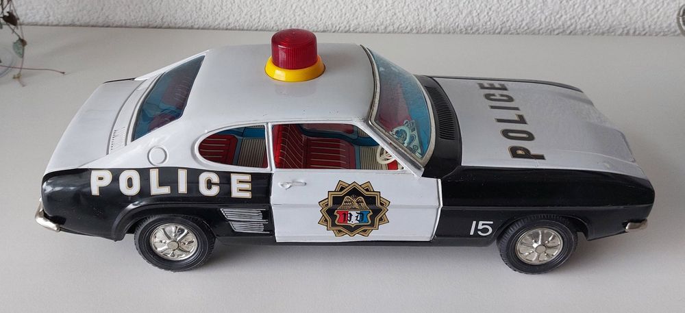 Ichiko Japan Ford Capri Police Vintage Toy car 39 cm (Gebraucht) in für ...