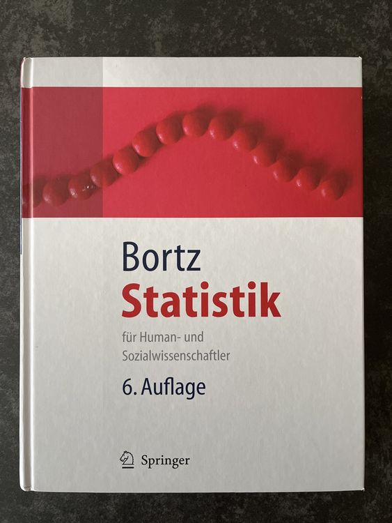 Buch - Bortz Statistik für Human- und Sozialwissenschaftler (Gebraucht ...
