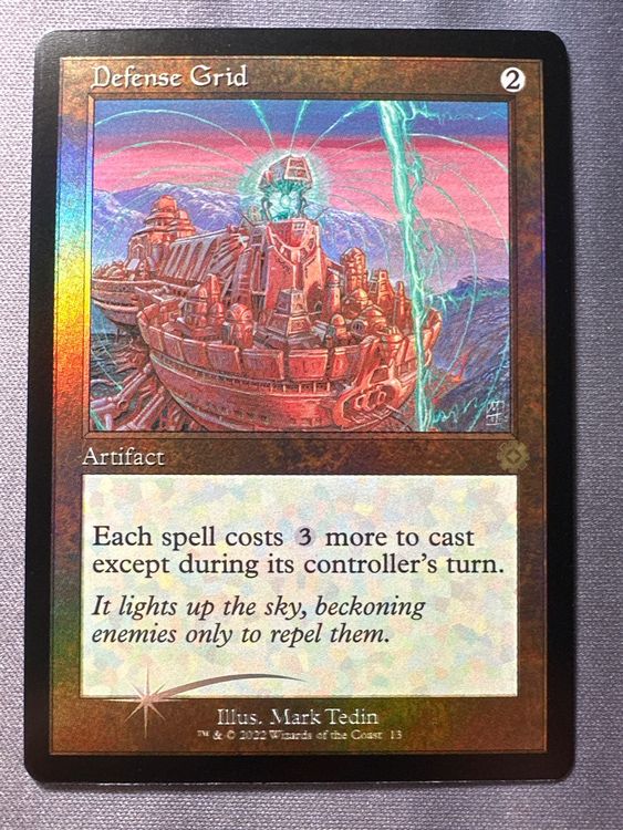 Defense Grid FOIL #13 Retro Frame Artifacts | Kaufen auf Ricardo