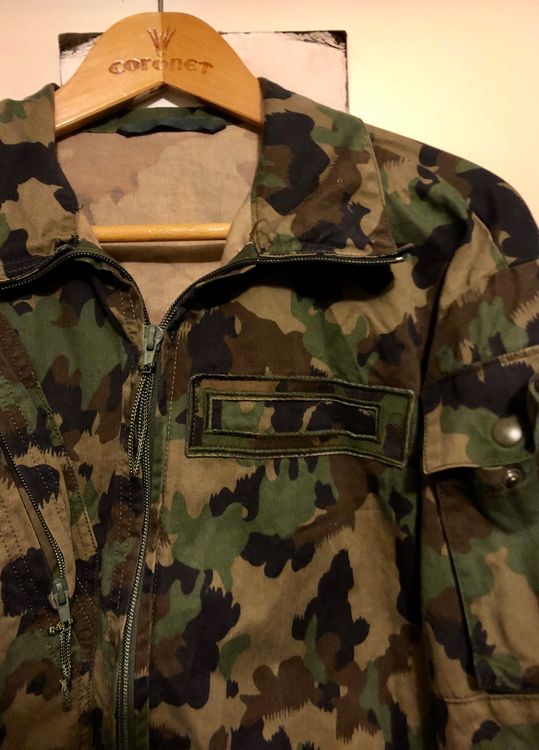 Schweizer Armee TAZ 90 Jacke Tarnanzug Militär Tarnanzug | Kaufen auf ...