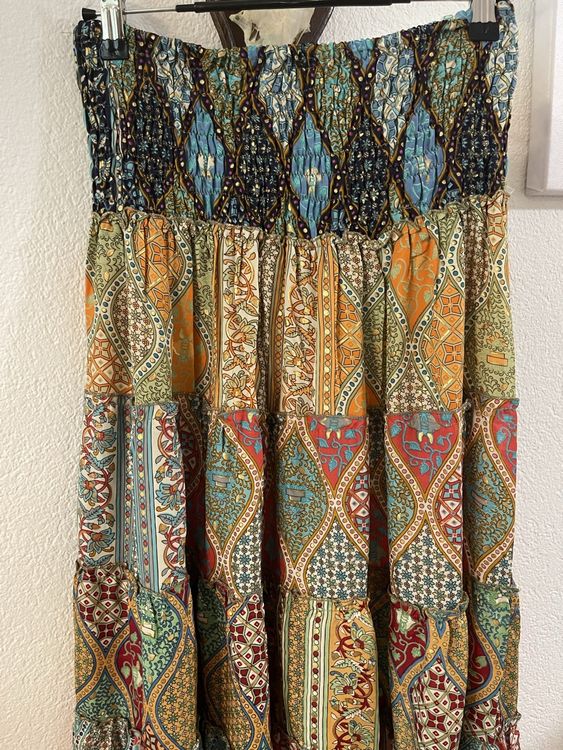 Maxirock Hippie Boho Style Ethno Muster (Neu (gemäss Beschreibung)) in ...