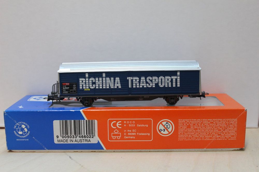 Roco 46602: SBB Hbis Schiebewandwagen Richina Trasporti | Kaufen auf ...