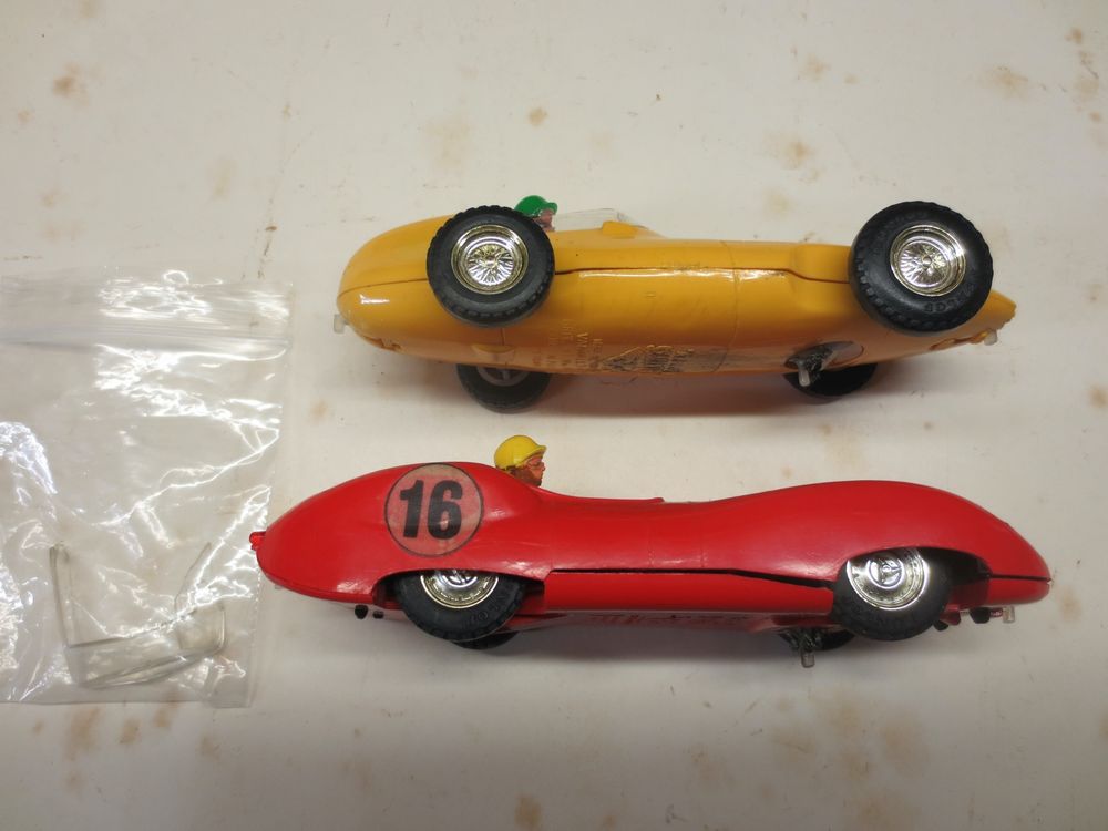 Scalextric Tri-ang Vanwall + Lister Jaguar. C55 & C56.1960's | Acheter ...