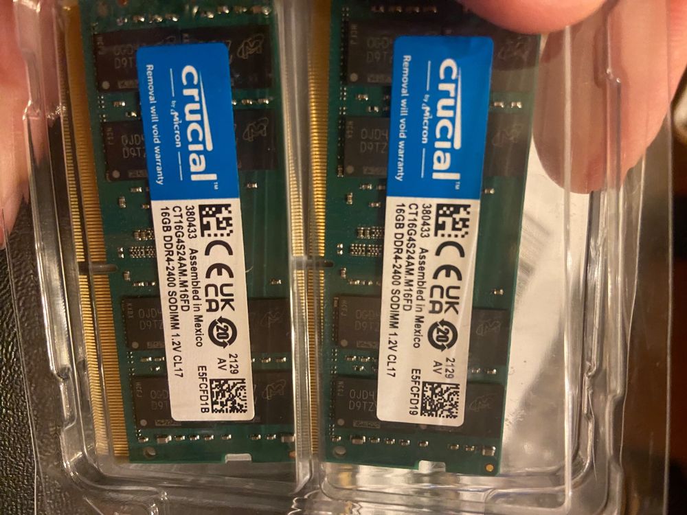 Crucial memory card DDR4-2400 Sodimm 1.2v (Gebraucht) in für CHF 30 ...