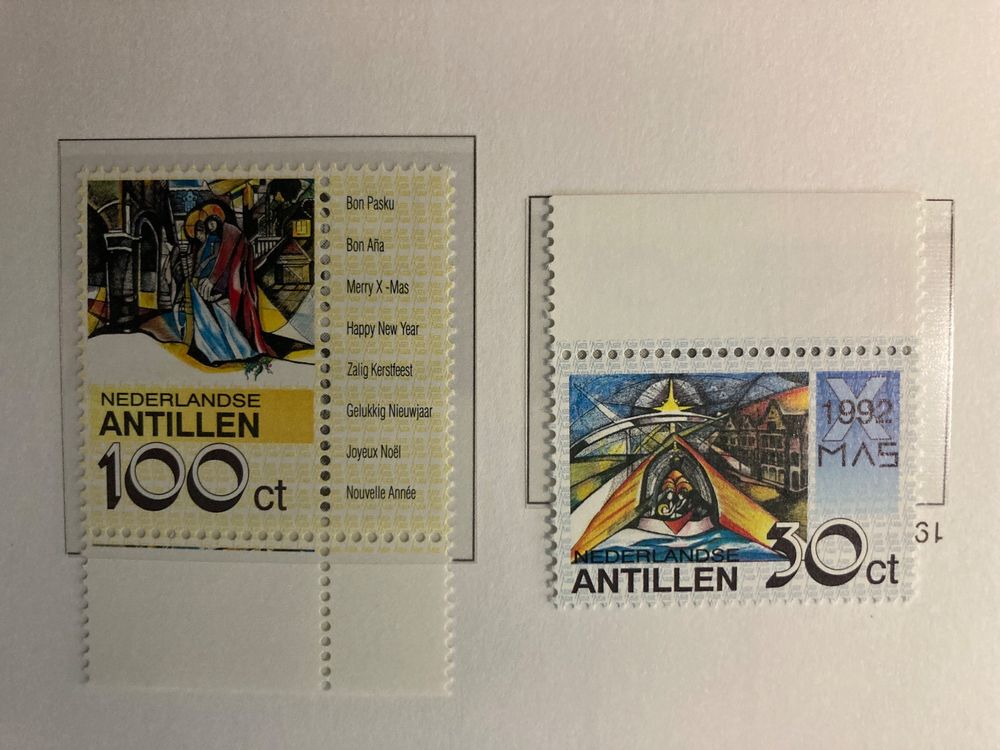 Niederländische Antillen 1992 WEIHNACHTEN MI.766,767** | Kaufen auf Ricardo