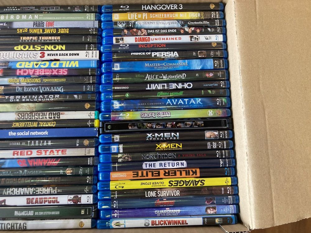 Blu Ray Sammlung 61 Stk. (Gebraucht) in Wilderswil für CHF 53.9 – mit ...