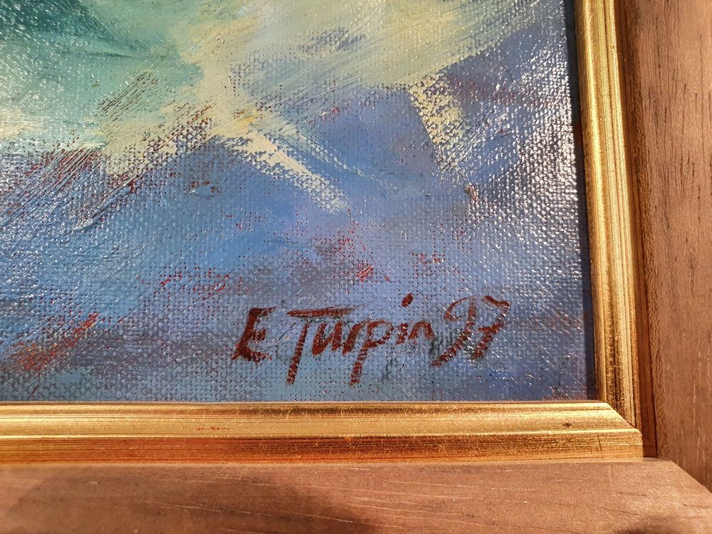 Original Ölgemälde von Emma Turpin (1964) (Referenz Nr. 7) (Gebraucht ...