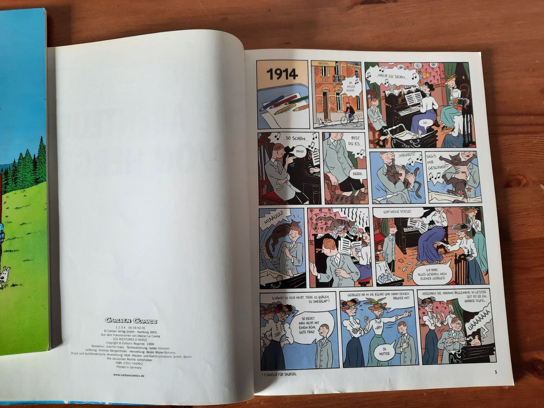 Tim und Struppi Band 2 / Die Abenteuer von Hergé (Gebraucht) in Igis ...