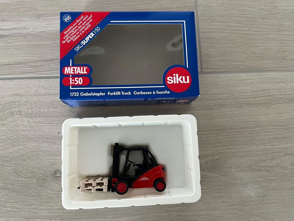 SIKU Stapler Modell Linde aus Metall 1:50 | Kaufen auf Ricardo