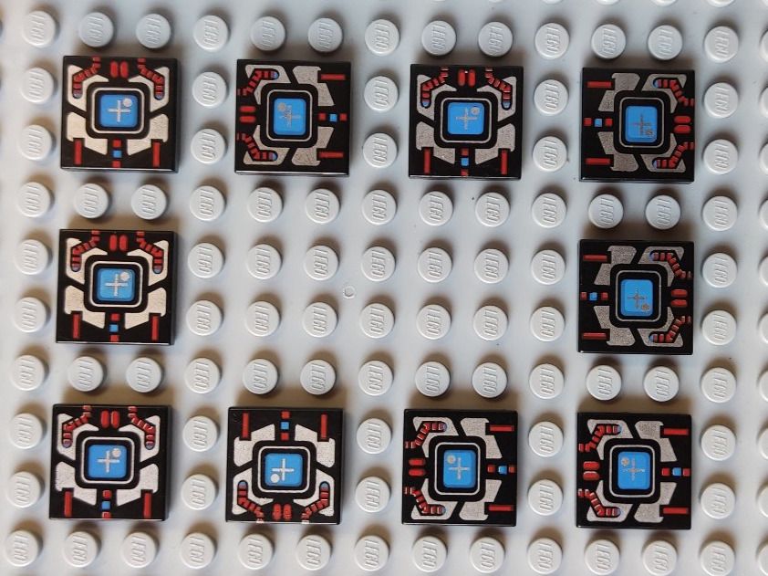 LEGO Space - Spyrius Fliesen Blue Screen Pattern - 3068p51 | Kaufen auf ...