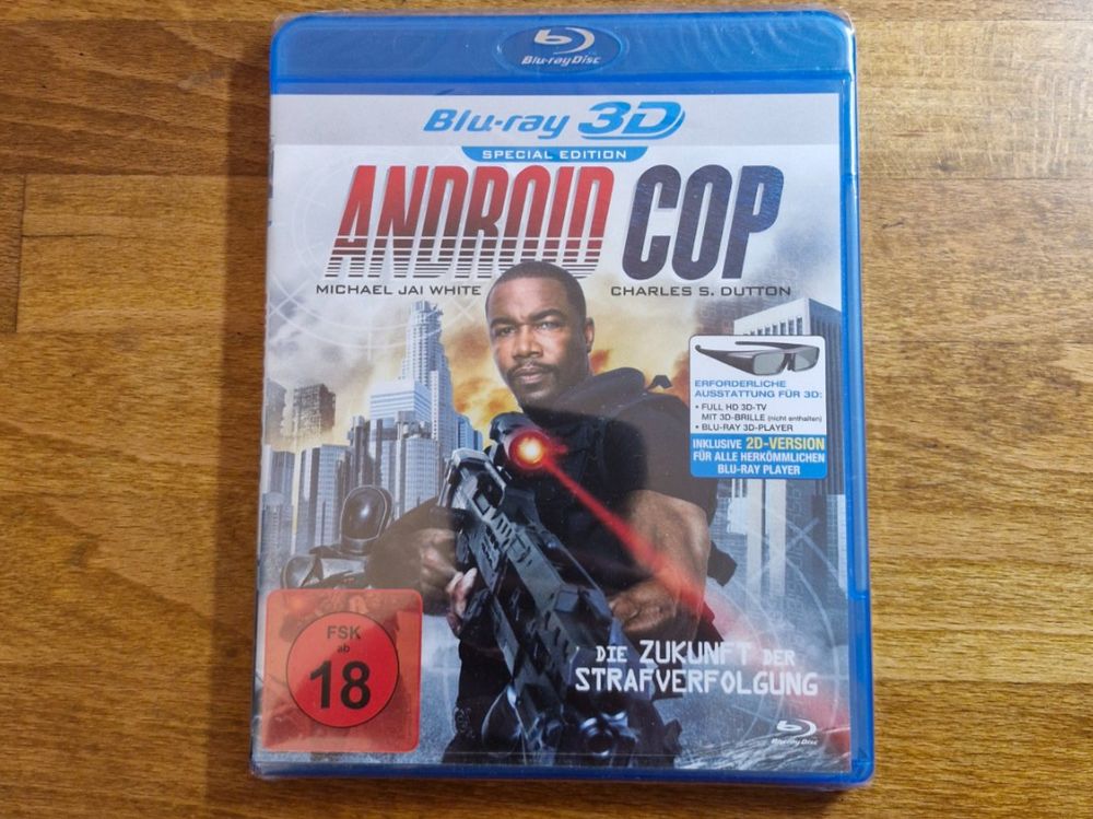 Android Cop 3D (2014) NEU OVP RAR Bluray (Neu und originalverpackt) in Pfungen für CHF 6 – mit ...