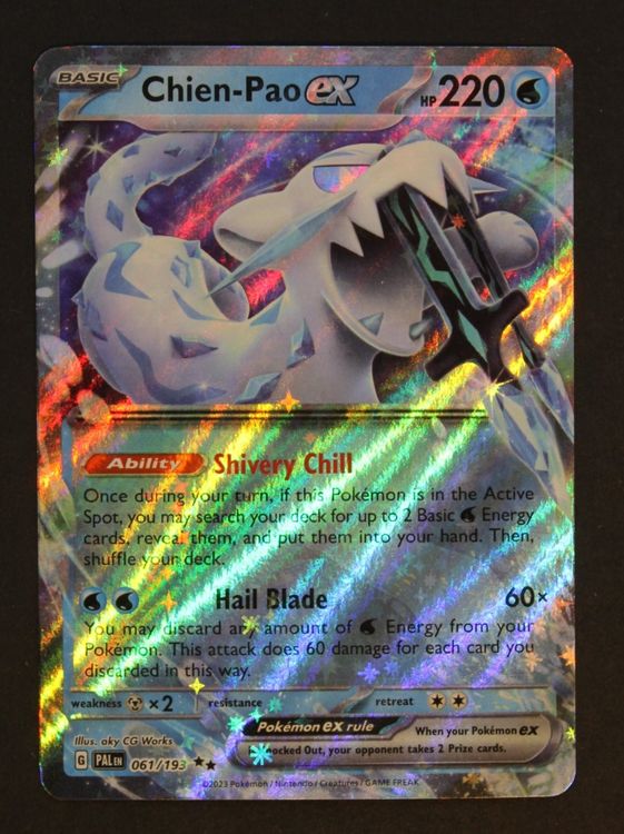 Pokémon Chien-Pao ex (PAL 061) EN | Kaufen auf Ricardo