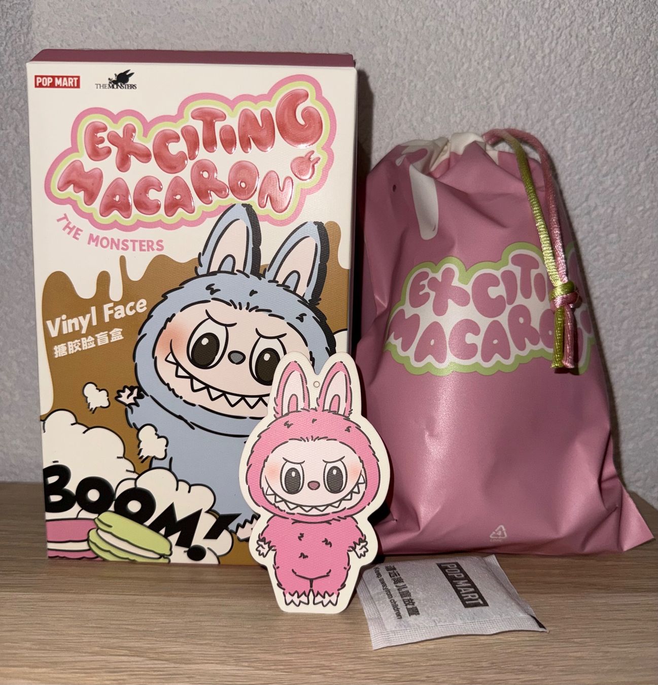 POP MART The Monsters Labubu Exciting Macaron LYCHEE BERRY (Neu und ...