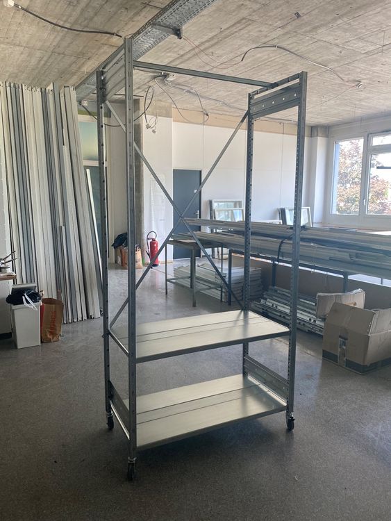 Errex Gestell Garderobe Metallregal 3 Stk vorhanden (Gebraucht) in ...