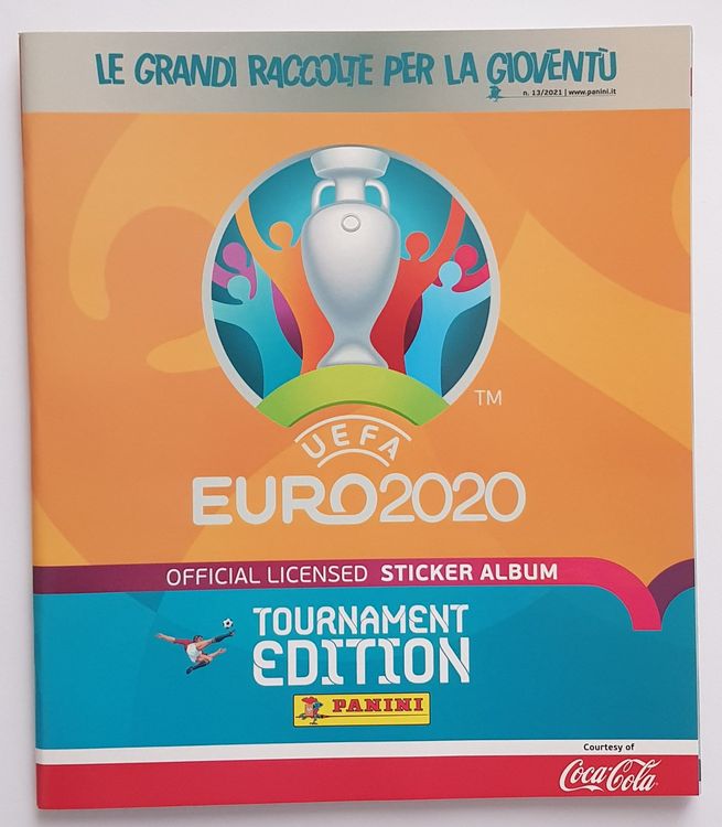 Panini Euro 2020 Tournament Edition Italien Coca Cola Album | Kaufen ...