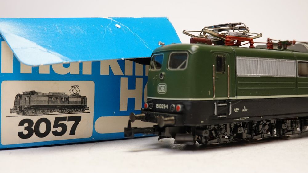 e4 Märklin 3057 DB BR 151 E-Lok grün | Kaufen auf Ricardo