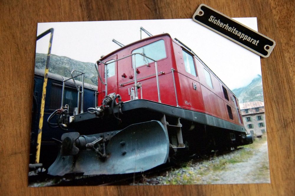 Brig-Visp-Zermatt HGe 4/4 I Nr. 16 in Gletsch (Foto) (Gebraucht) in ...