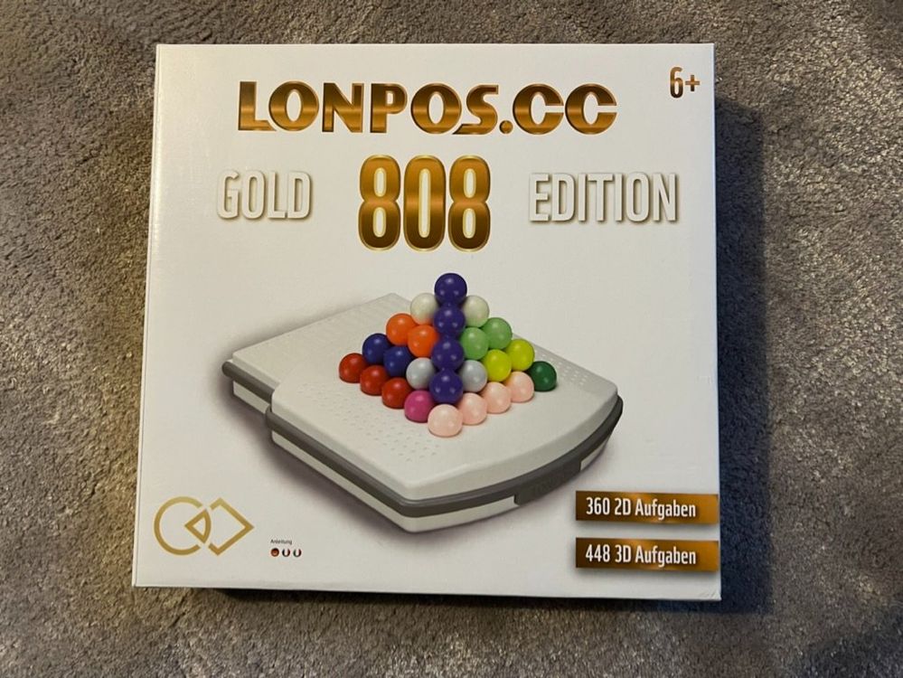 IQ Pyramide - Lonpos.cc 808 Gold Edition (Neu (gemäss Beschreibung)) in ...