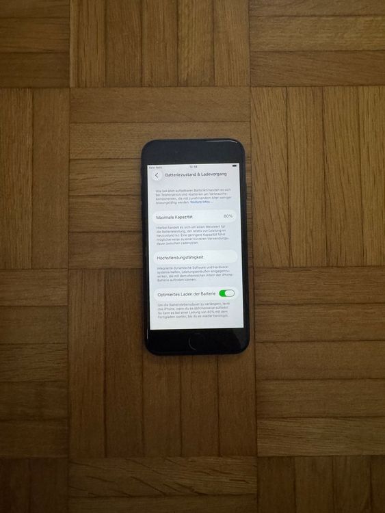 iPhone SE (2. Generation) – Schwarz – 64 GB (Gebraucht) in Nussbaumen ...