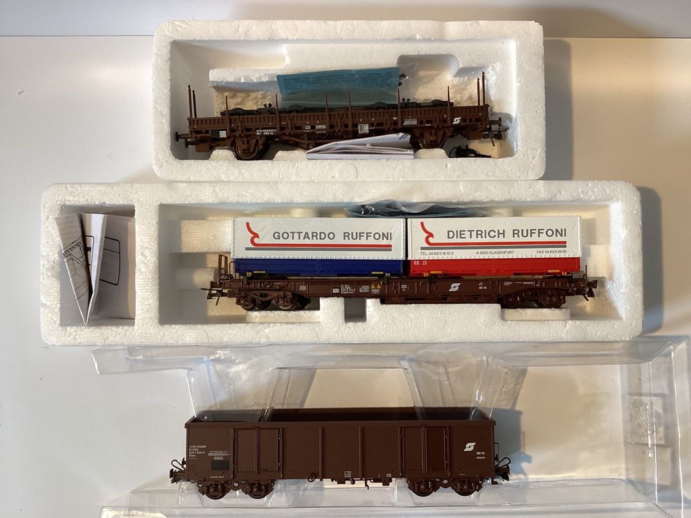 Roco Liliput Güterwagen ÖBB 46483 46379 224415 (Gebraucht) in ...