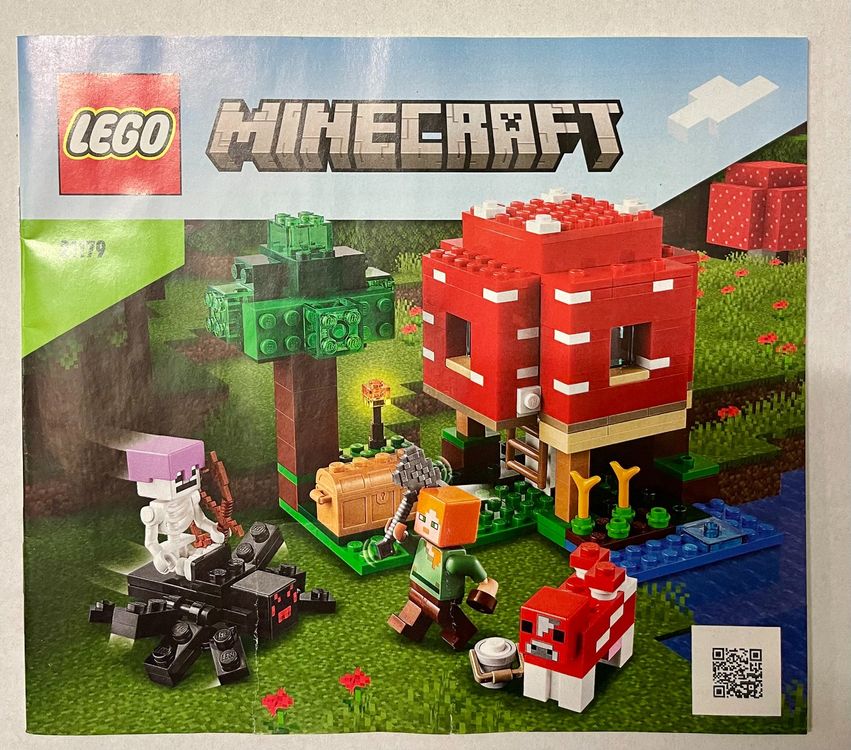 Lego Minecraft 21179 - The Mushroom House (Gebraucht) in Glattpark ...