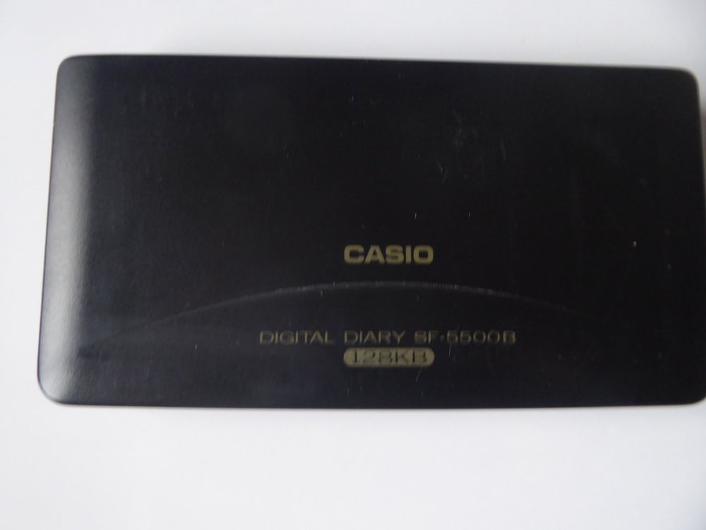 Casio SF 5500B 128KB Digital Diary 1995 | Kaufen auf Ricardo