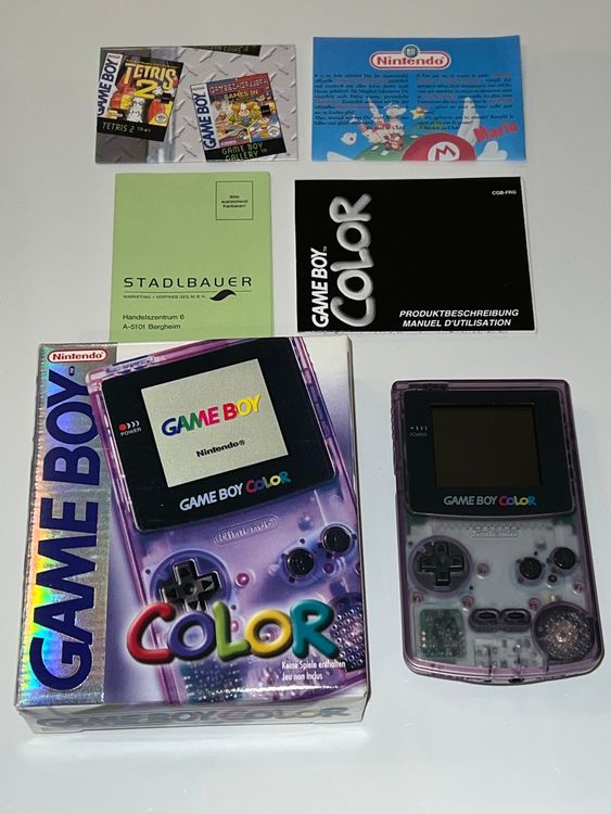 Game Boy Color (GBC) Konsole Clear (OVP) - Top! (Gebraucht) in Zürich ...