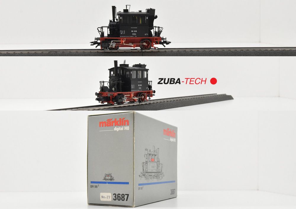 Märklin 3687 Dampflok BR 98 der DB H0 WS Analog OVP | Kaufen auf Ricardo