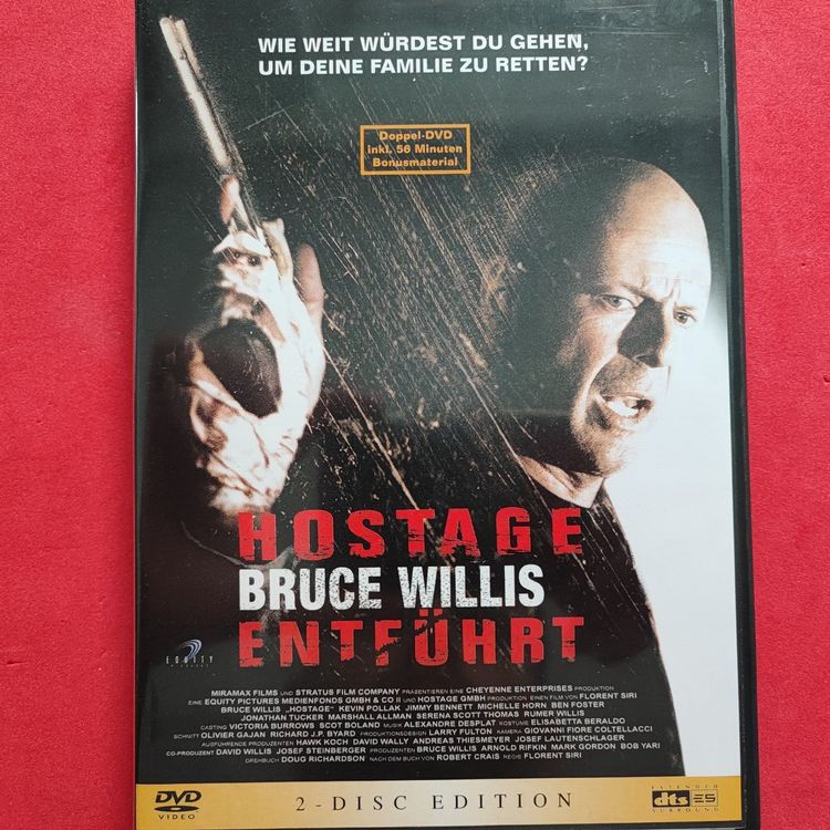 Hostage - Entführt (2 DVDs) (Gebraucht) in Dübendorf für CHF 1 – mit Lieferung auf Ricardo kaufen
