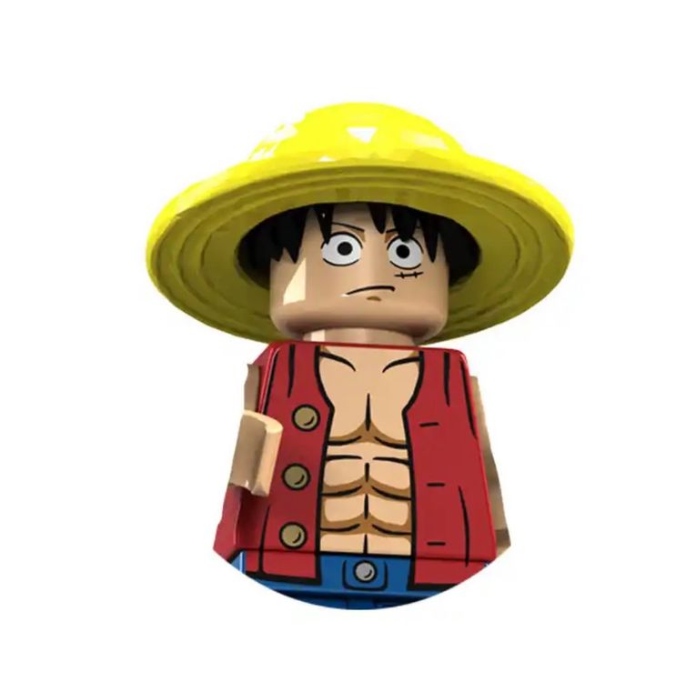 Anime Mini Figur Mini Brick Figur One Piece Lufy Ruffy Luffy | Kaufen ...