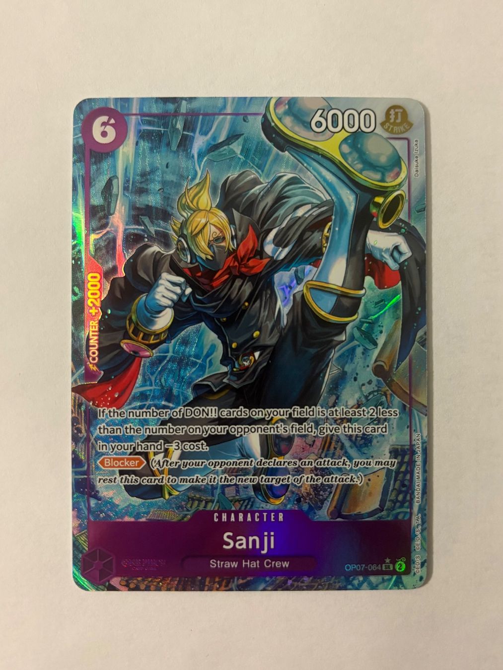 Sanji [Alternate Art] OP07-064 One Piece (Neu (gemäss Beschreibung)) in ...