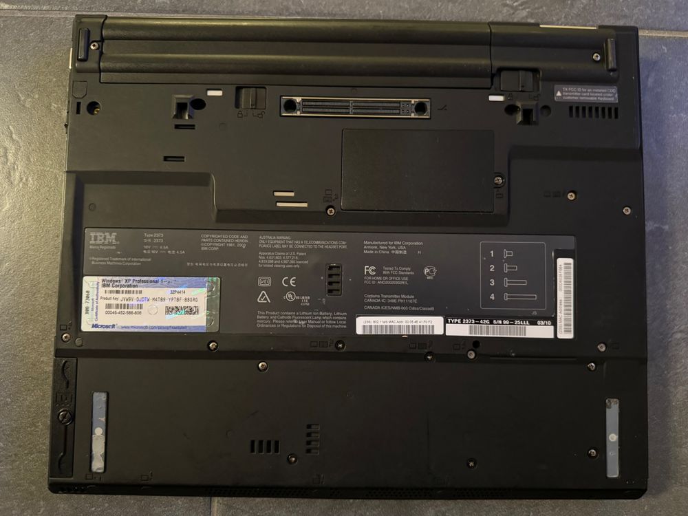 IBM ThinkPad Type 2373, 192 Ram, 14.1 Zoll, CD-Rom, Windows | Kaufen ...