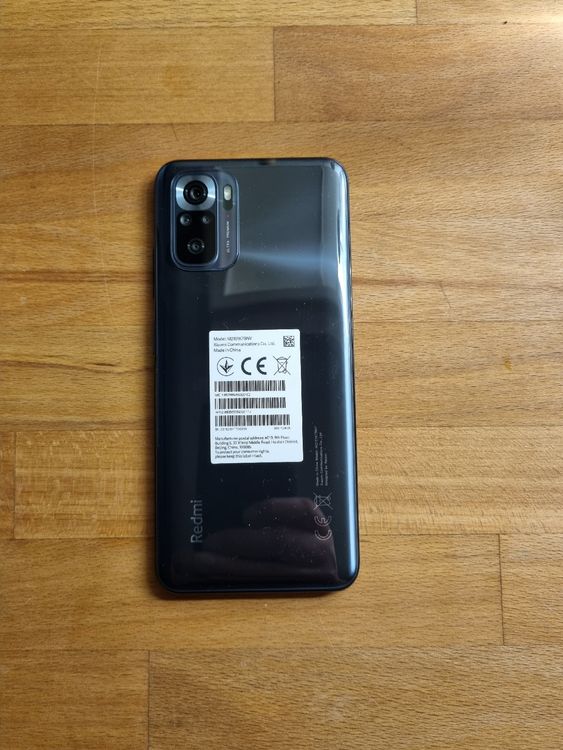 Redmi Note 10S, Top Zustand, Android Handy, Onyx Gray, 128GB (Gebraucht ...