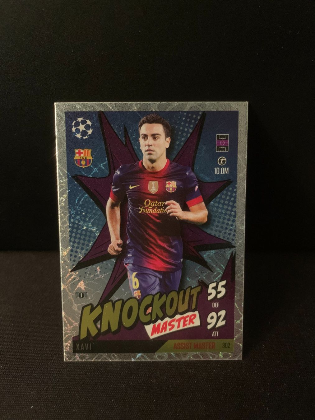 Topps Match Attax Xavi Knockout Master FC Barcelona (Neu (gemäss ...