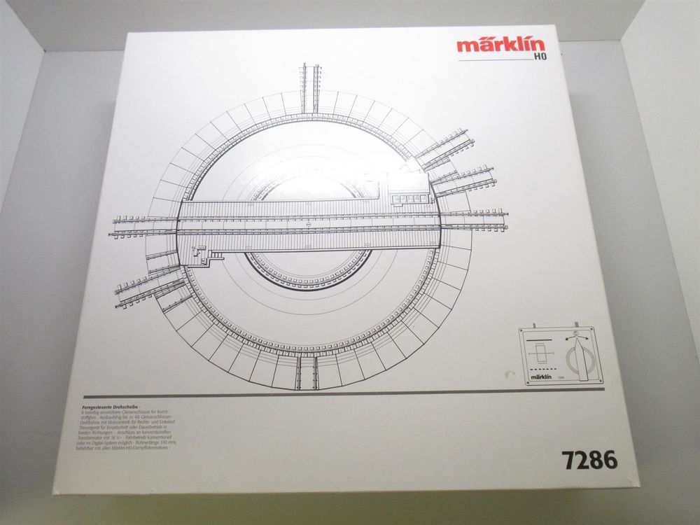 Märklin 7286 Ferngesteuerte Drehscheibe (Gebraucht) in für CHF 150 ...