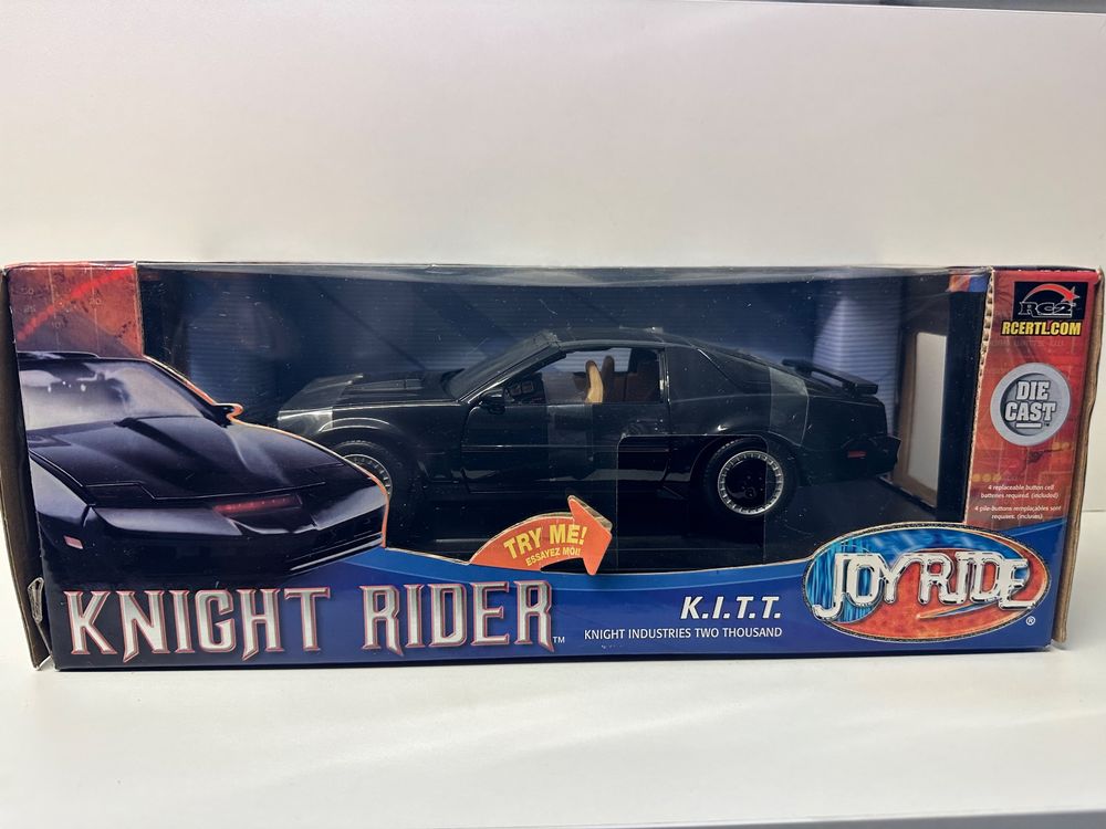 Knight Rider K.I.T.T. 1:18, Joyride, RC2 Ertl, SEHR SELTEN (Neu und ...