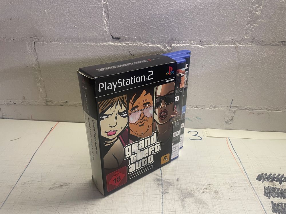 GTA trilogie ps2 / grand theft auto / box / mit zubehör (Gebraucht) in ...