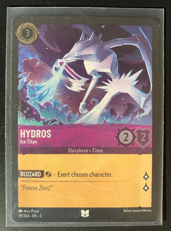 Lorcana Disney - HYDROS 39/204 FOIL EN 3 - Uncommon (Gebraucht) in ...