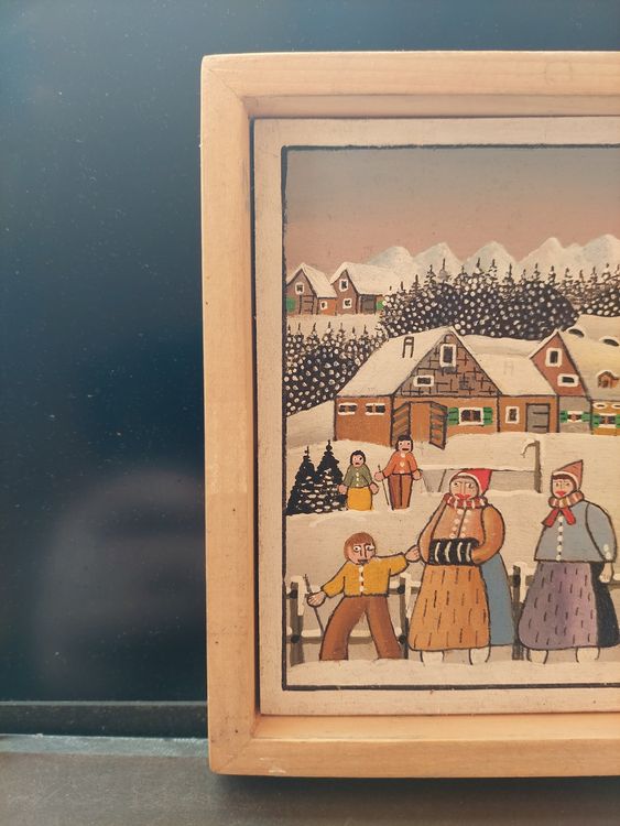 Appenzeller Bauernmalerei Mini Bild*** 040 | Kaufen auf Ricardo